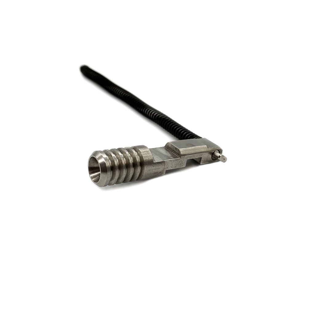 JWH Custom Round Oversized Extended Charging Handle Kit with 5 Inserts ...