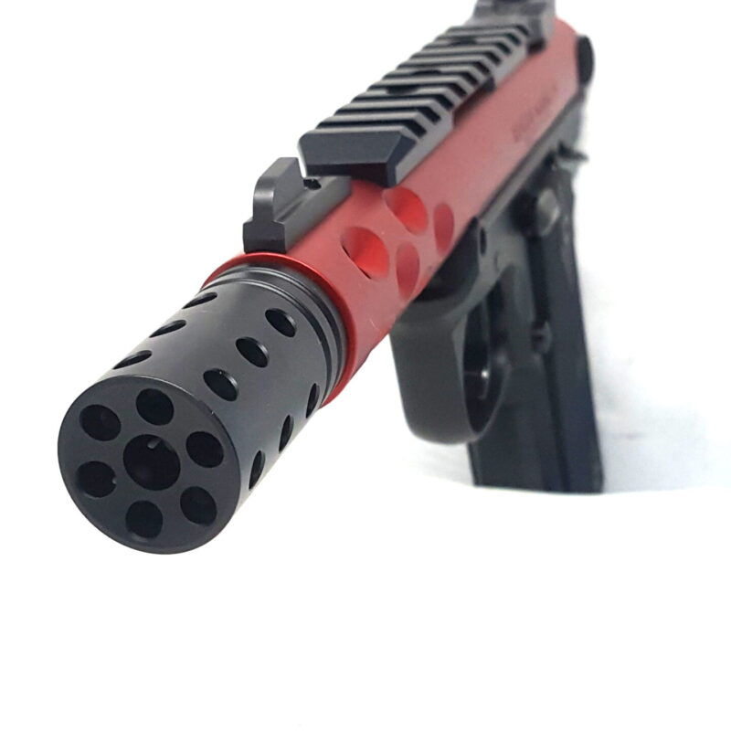 JWH Custom Black Muzzle Brake for Ruger 10/22 Threaded Bull Barrels ...